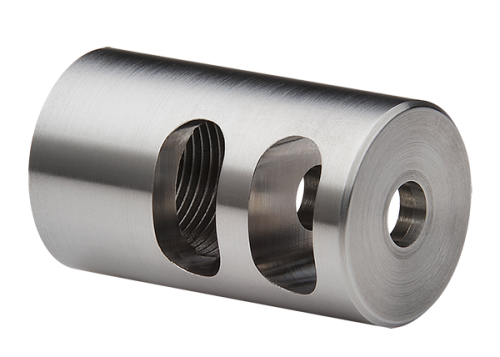 2 Port Muzzle Brake - Hawkins Precision